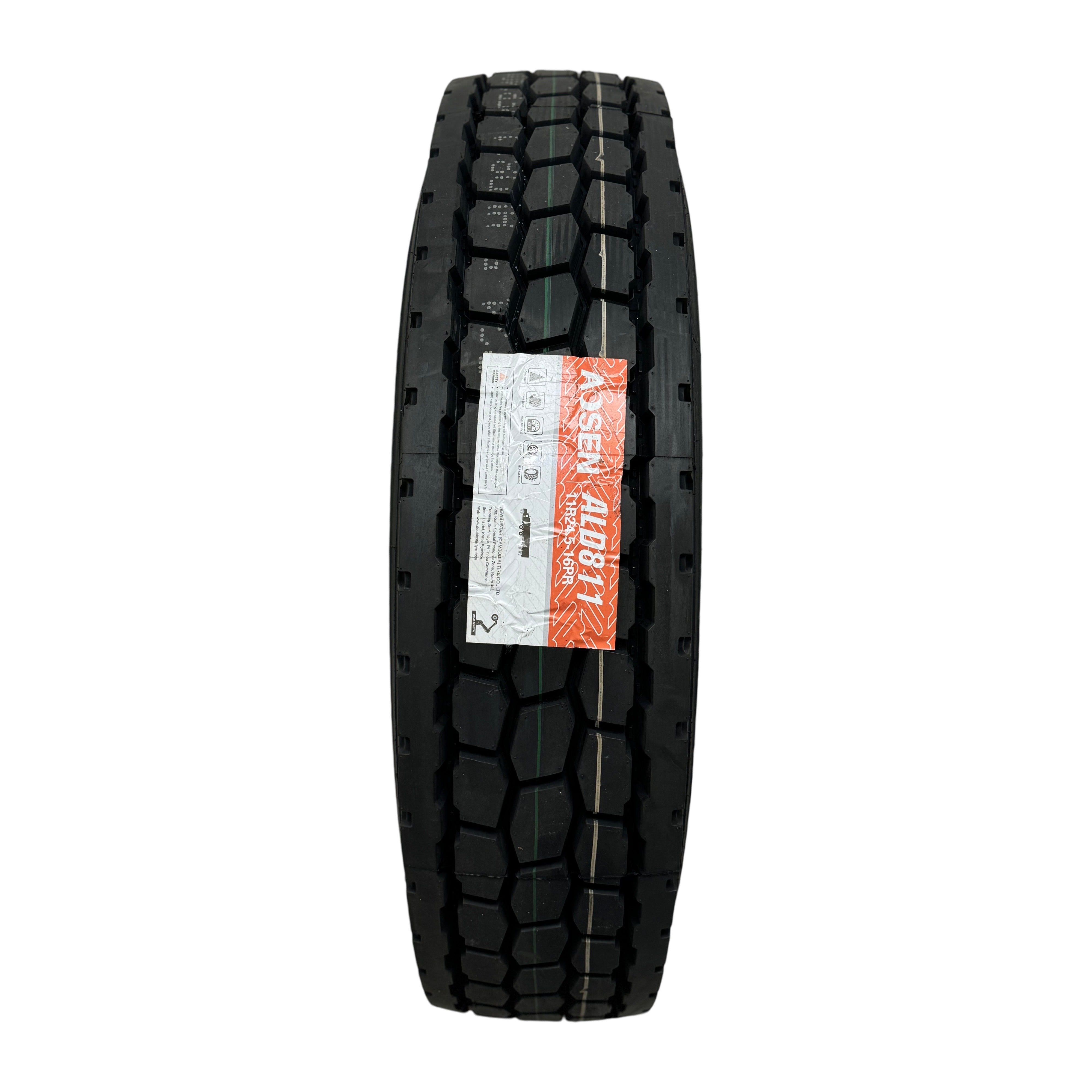 11R24.5 Aosen ALD811 Drive Tires 16 PLY – NCM TIRES